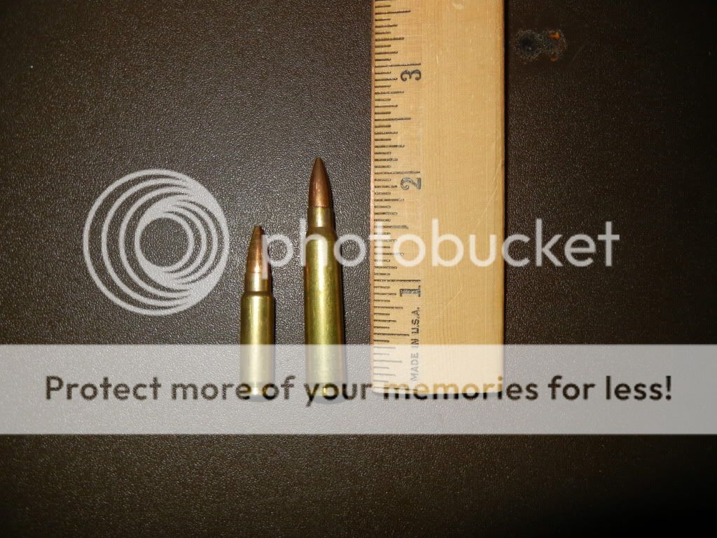 5.7 and 5.56 bullet side by side - AR15.COM