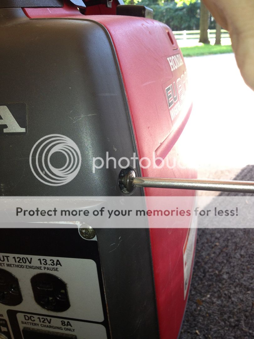 Honda EU2000 Fuel cut off modification. (Pictures) | Survivalist Forum