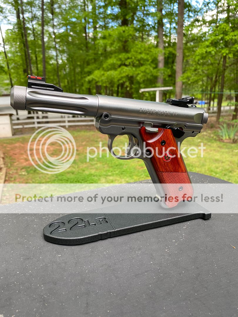 My New Ruger Mark IV Mini Hunter with threaded barrel. (Pictures ...