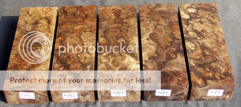 Big Batch- Walnut Burl, Koa, Ziricote, Blackwood Burl, Maple Burl ...